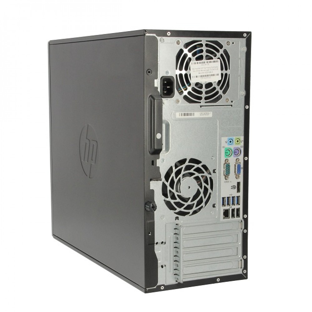 HP 6300 MT Intel i5-3470 16GB 256B SSD + 500GB W7/W10 Pro Garanitja ...