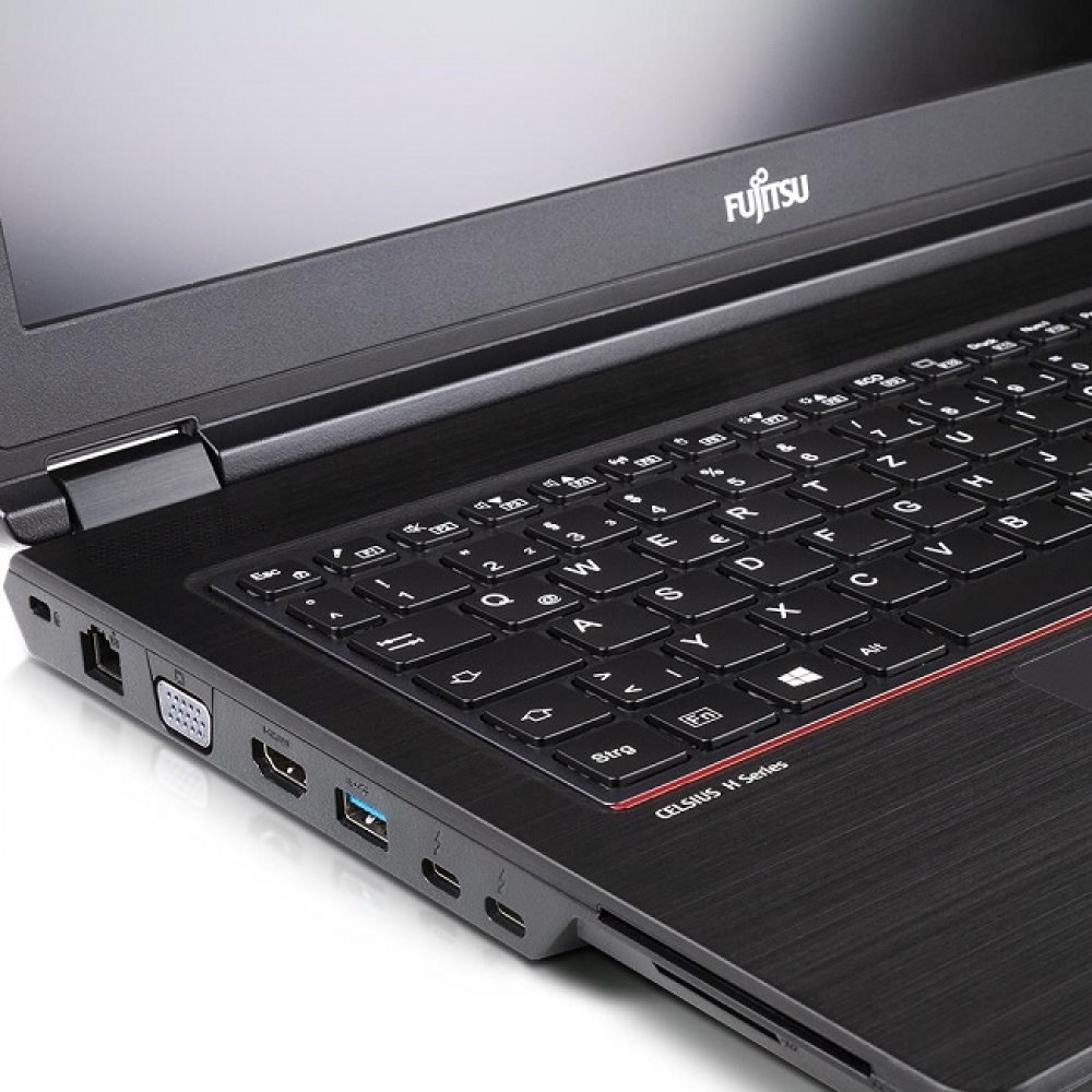 Fujitsu Celsius H780 15.6" Intel I7-8750H 2.20GHz 32GB 512GB NVMe ...